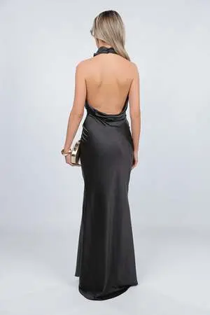 ROSERRY Capri Maxi Dress - Black