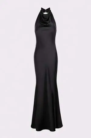 Roserry Cowl Neck Evening Dresses