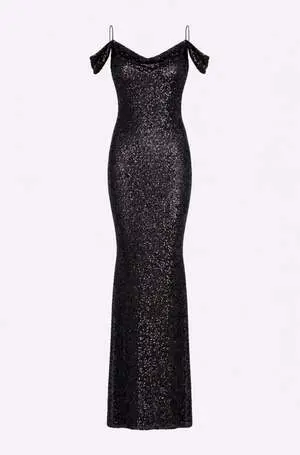 ROSERRY Miami Sequin Maxi Dress