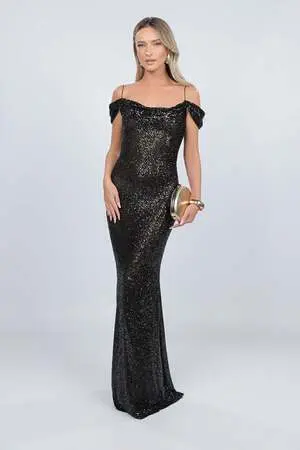 ROSERRY Miami Sequin Maxi Dress