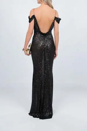 ROSERRY Miami Sequin Maxi Dress