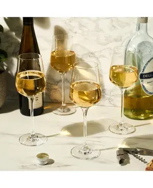 VISKI Reserve Inez Crystal Chardonnay Glasses, Set Of 4