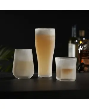 VISKI Glacier Double Walled Chilling Beer Glass
