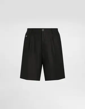 Dolce & Gabbana Wide Leg Shorts For Men