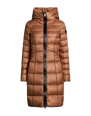 Peuterey PEUTEREY Puffer Coat With Hood And Long Sleeves Camel