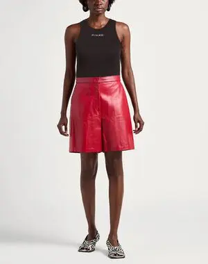 Pinko Ribbed Cotton-elastane Tank Top