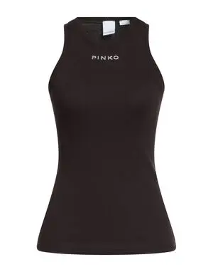 Pinko Ribbed Cotton-elastane Tank Top