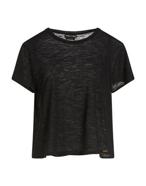 TOM FORD Crewneck Short Sleeve Cotton Blend T-shirt - Black