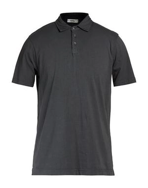 Crossley Polo Shirt Charcoal Size Cotton - Grey