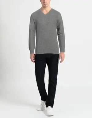 CASHMERE COMPANY Knitted Sweater - Grey