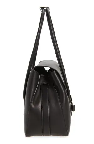 TOM FORD Medium Leather Shoulder Bag - Black