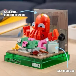 BRICKCRAFT Futurama Dr. Zoidberg Box! #003 Building Set