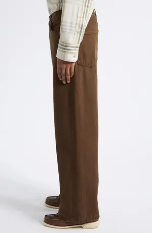 THE ELDER STATESMAN Hunter Baggy Jeans - Wenge