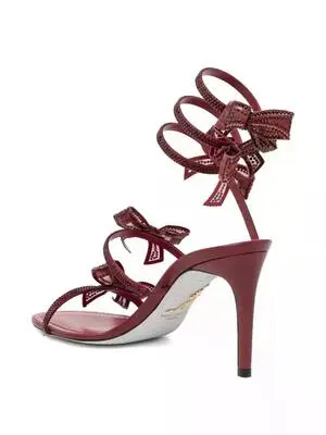Rene Caovilla 80mm Cleo Embellished Sandals