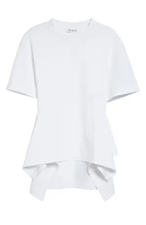 Alaïa Panelled Cotton T-shirt