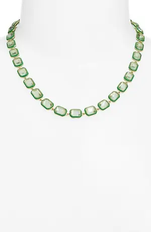 Clare V. Bijoux Stone Necklace