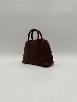 Hermès Bolide Chamkila Goatskin With Palladium Hardware - Red