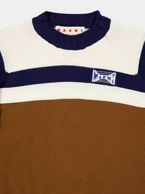 Marni Striped Cotton Knit Sweater