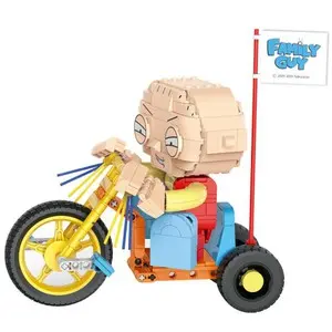 BRICKCRAFT Family Guy Stewie On Trike Building Set