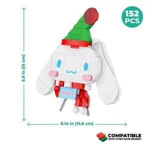 BRICKCRAFT Hello Kitty Cinnamoroll Decoration Building Set
