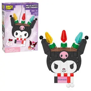 BRICKCRAFT Hello Kitty Kuromi Decoration Building Set - Pink