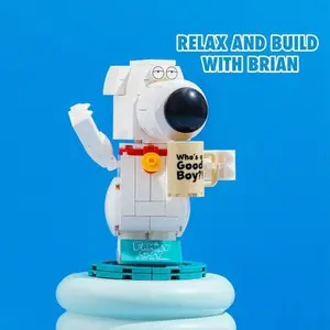 BRICKCRAFT Family Guy Brian Griffin Building Set