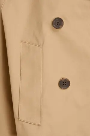 Rag & Bone Talia Cropped Cotton-gabardine Jacket