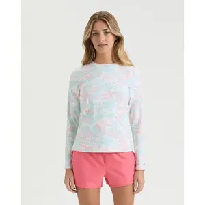 SALT LIFE Canopy Slx Performance Long Sleeve Shirt - Blanc