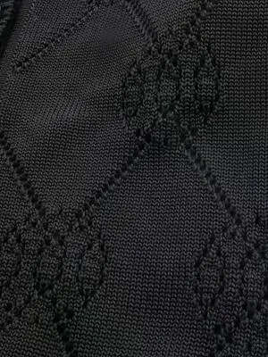 Hermès 2010s H-lift Crew-neck Cardigan
