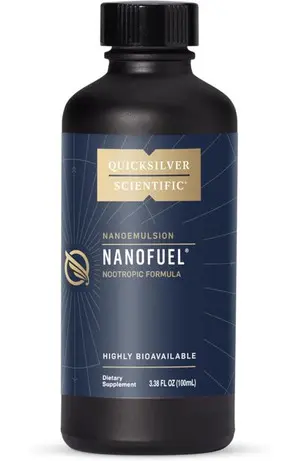 QUICKSILVER SCIENTIFIC Nanofuel Nootropic Supplement - None