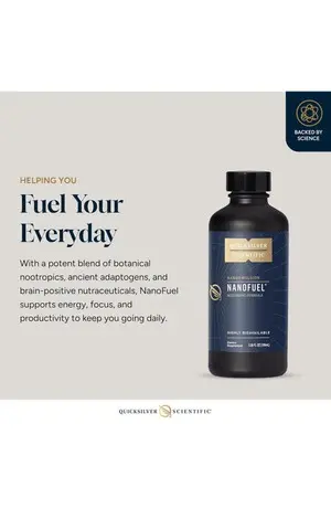 QUICKSILVER SCIENTIFIC Nanofuel Nootropic Supplement