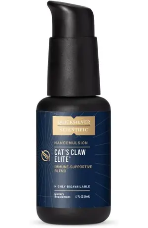 QUICKSILVER SCIENTIFIC Nanoemulsified Cat's Claw Vitamin D And Monolaurin Liquid Supplement - None
