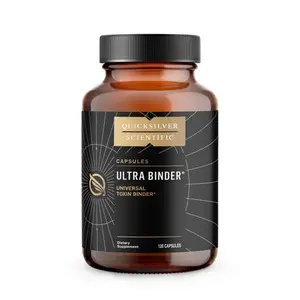 QUICKSILVER SCIENTIFIC Ultra Binder Bentonite Clay Zeolite And Charcoal Capsules - None