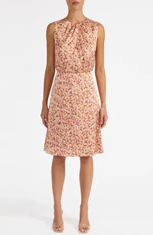 Santorelli Dalby Sleeveless A-line Dress
