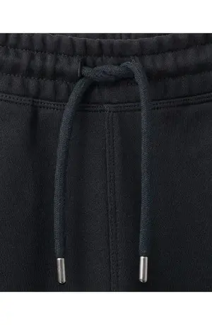 Mango Cotton Drawstring Bermuda Shorts - Navy