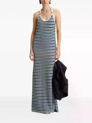 Woolrich Striped Shoulder Straps Dress