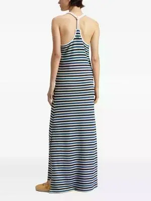 Woolrich Striped Shoulder Straps Dress