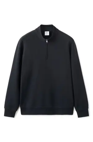 Mango Quarter Zip Pullover