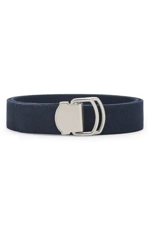 Mango Mixed Media Belt - Navy