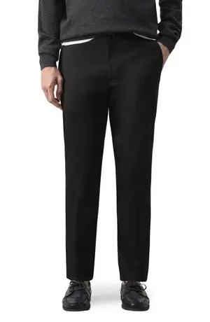 Mango Dublino Slim Fit Chinos - Black