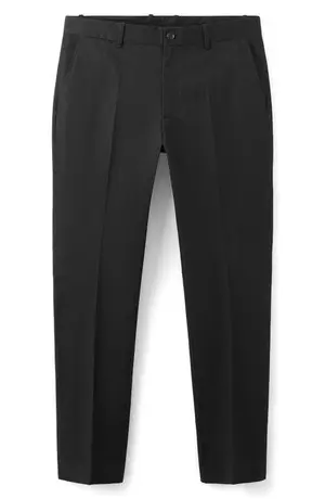 Mango Dublino Slim Fit Chinos - Black