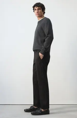 Mango Dublino Slim Fit Chinos - Black