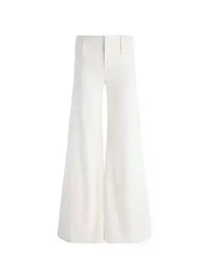 Alice + Olivia Olivia Wide-leg Trousers - White