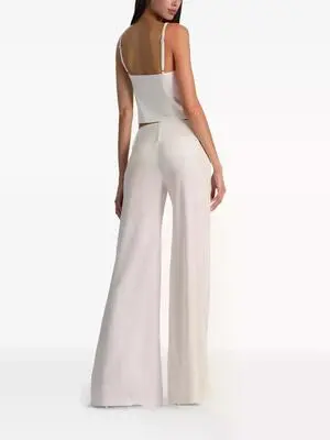 Alice + Olivia Olivia Wide-leg Trousers - White