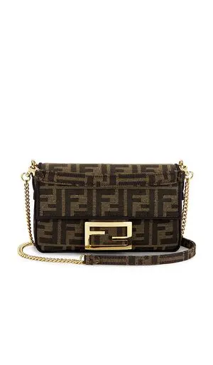FWRD RENEW Fendi Ff 1974 Mini Baguette Shoulder Bag