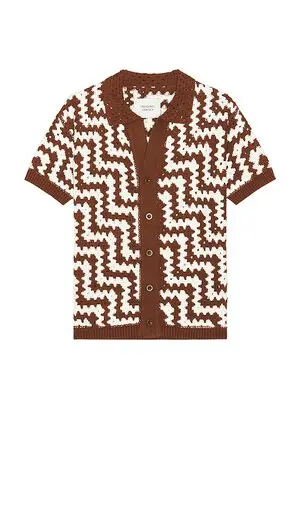 Frescobol Carioca Cotton Crochet Cardigan