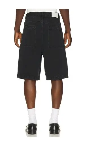 DUNST Pleated Bermuda Denim Shorts