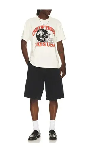 ONE OF THESE DAYS Days Usa Tshirt In Ivory