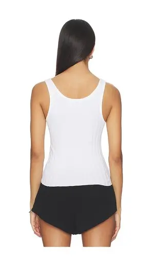 PERFECTWHITETEE Poorboy Rib Tank Top