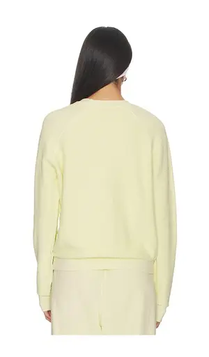 PERFECTWHITETEE Fleece Long Sleeve Crewneck Sweatshirt
